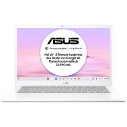 ASUS Chromebook »Plus CM3401FFA-LZ0146« 35, 56 cm / 14 ′′ Intel Core i5 UHD Graphics 512 GB SSD ChromeOS, Convertible Laptop weiß