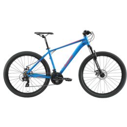 Bikestar Mountainbike 21 Gang Shimano RD-TY300 Schaltwerk Kettenschaltung für Damen und Herren, Kettenschaltung blau
