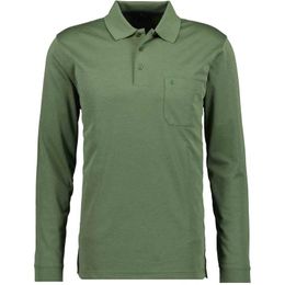Ragman Poloshirt Khaki-336 S S Mit Brusttasche