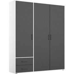 Rauch Drehtürenschrank »Kleiderschrank Schrank Garderobe Wäscheschrank VOYAGER« in 3 verschiedenen Ausstattungen BASIC/CLASSIC/PREMIUM, moderne...