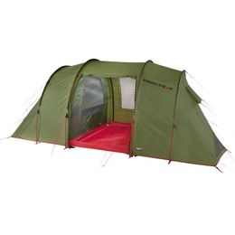 High Peak Tunnelzelt &raquo;Goose 4 LW&laquo; 4 Personen Aluminiumgest&auml;nge pesto-rot