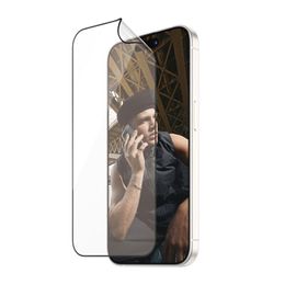 PanzerGlass Displayschutzfolie &raquo;MATRIX Protection Film mit D3O&laquo; f&uuml;r iPhone 15 Pro Ultra Wide Fit Transparent Verl&auml;ngert die Lebensdauer Deines...