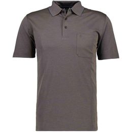 Ragman Herren Ragman Poloshirt grau Blacklist