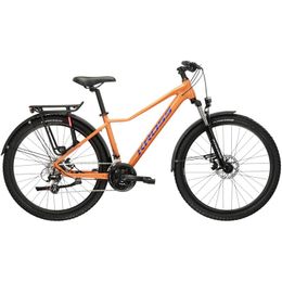 KROSS Mountainbike »MTB Hardtail Lea 2.0 27, 5" orange« 21 Gang Shimano ALTUS M310 Schaltwerk Kettenschaltung orange+schwarz