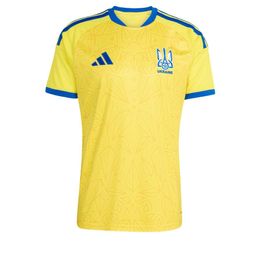 adidas Performance Trikot 'Ukraine 26' Herren Gr&ouml;&szlig;e XXXL blau / gelb / honig / wei&szlig;