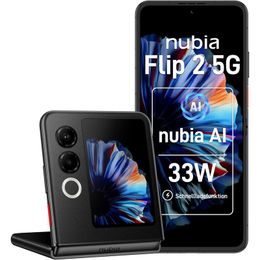 Smartphone &raquo;Flip 2&laquo; night black schwarz 5G, LTE, NFC, WLAN, Bluetooth
