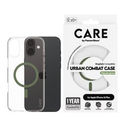 CARE BY PANZERGLASS Handyhülle »Urban Combat Case für Apple iPhone 16 Plus« iPhone 16 Backcover, Schutzhülle, Handyschutzhülle, Case, Schutzcase,...