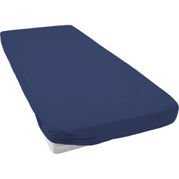 Tom Tailor HOME Spannbettlaken &raquo;Jersey&laquo; gro&szlig;e Farbauswahl marine Obermaterial: 100% Baumwolle B/L: 200 cm