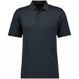 Ragman Herren Ragman Poloshirt grau S
