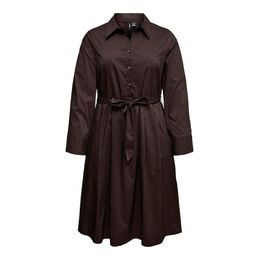 Vero Moda Curve Kleid 'VMCFRIBA' Damen Gr&ouml;&szlig;e 44 schoko Winterkleid