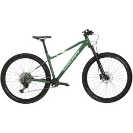 KROSS Mountainbike &raquo;Mountainbike Hardtail Level 5.0 gr&uuml;n 11 G&auml;nge&laquo; 11 Gang Shimano CUES U6000 Schaltwerk Kettenschaltung gr&uuml;n+schwarz