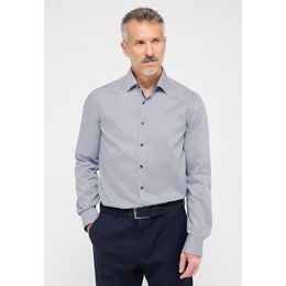 Eterna Damen Langarmhemd &raquo;SLIM FIT&laquo; NON IRON (b&uuml;gelfrei) blau 40, Normalgr&ouml;&szlig;en