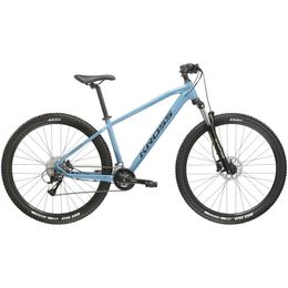 KROSS Mountainbike »MTB Hardtail Hexagon 4.0 29" blau« 16 Gang Shimano ACERA M3020 Schaltwerk Kettenschaltung blau+schwarz