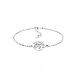 Elli Armband »Lebensbaum 925 Sterling Silber« Silber 16 cm Armband für Damen ohne Stein verleiht Eleganz bei jedem Anlass