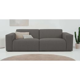 OTTO home 3-Sitzer &raquo;Koa, 228 cm, Modulsofa in Cord, Chenille, Struktur, Webstoff&laquo; Designsofa, weicher Lounge-Sitzkomfort, Welleunterfederung, 