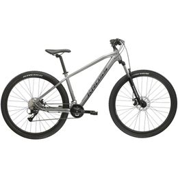 KROSS Mountainbike »MTB Hardtail Hexagon 3.0 29" grau« 16 Gang Shimano ACERA M3020 Schaltwerk Kettenschaltung grau+schwarz