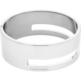 Calvin Klein Armreif &raquo;GEOMETRIC ESSENTIALS&laquo; edelstahlfarben CK Schmuck - Damenarmband