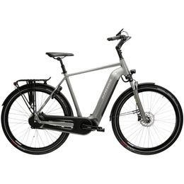 KROSS &raquo;E-Citybike Damen Sentio 6.0 28" rot&laquo; 8 Gang Shimano Nexus Schaltwerk Nabenschaltung Mittelmotor 250 W Grau+grau