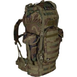 Brandit Rucksack &raquo;Accessoires Kampfrucksack Molle&laquo; woodland Vielseitige Rucks&auml;cke f&uuml;r Schule, Arbeit und Freizeit