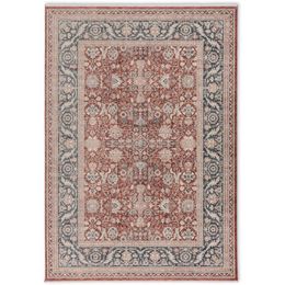 Astra Teppich &raquo;Tropea 241&laquo; rechteckig 6 mm H&ouml;he Vintage, leichter Glanz, hochwertiger Kurzflor, Orientalisch rot Obermaterial: 60% Polyester, 40%...