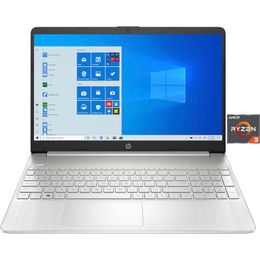 HP Notebook »15s-eq2237ng« 39, 6 cm / 15, 6 ′′ AMD Ryzen 3 Radeon Graphics 512 GB SSD Natursilber