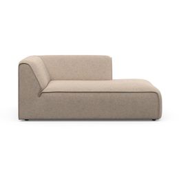 OTTO home Ottomane &raquo;Merid Chaiselongue, Ma&szlig;e B/T/H: 100/162/70 cm&laquo; als Modul oder separat verwendbar, f&uuml;r individuelle Zusammenstellung grau 100% 