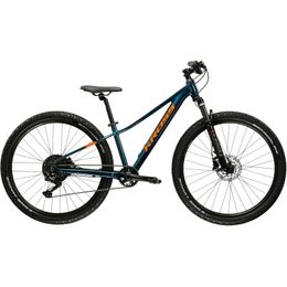 KROSS Jugendfahrrad &raquo;Jugend-MTB Level Jr 5.0&laquo; 10 Gang Shimano DEORE M5120 Schaltwerk Kettenschaltung blau+schwarz