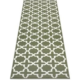 Hanse Home L&auml;ufer &raquo;Glam&laquo; rechteckig 9 mm H&ouml;he Kurzflor, Modern, Weich, Wohnzimmer Teppich, Flur, Eingang, Deko gr&uuml;n Obermaterial: 100% Polypropylen...