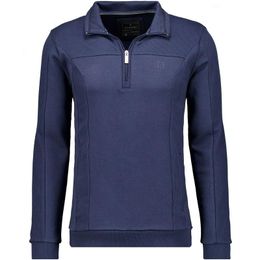 Ragman Sweatshirt Jeansblau-071 6XL (62/64) 6XL (62/64) Stehkragen und Reissverschluss