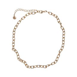 Urban Classics Halsreif »Unisex Saturn Basic Necklace« gold onesize Schlichte Halskette mit länglichen Gliedern