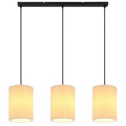 Globo LIGHTING H&auml;ngeleuchte &raquo;PAGE&laquo; E27 1 Stk. H&auml;ngelampe Esszimmer-Leuchte Esstischleuchte Wohnzimmer schwarz matt
