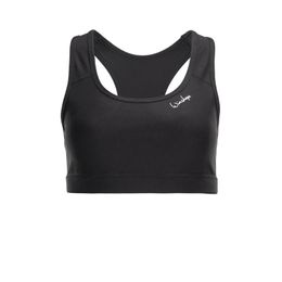 WINSHAPE Damen Sport-Bustier &raquo;Functional Comfort Sport-BH SB102C&laquo; mit herausnehmbaren Pads schwarz L