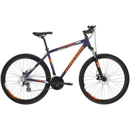 KROSS Mountainbike »MTB Hardtail Hexagon 3.0 27, 5" blau« 21 Gang Shimano ALTUS M310 Schaltwerk Kettenschaltung blau+schwarz