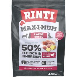 Rinti Max-i-Mum Large Breed Hunde-Trockenfutter getreidefrei 4kg