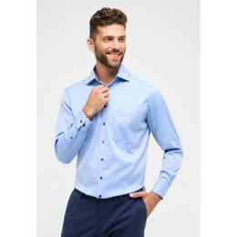 Eterna Langarmhemd »COMFORT FIT« NON IRON (bügelfrei) blau 44 - Normalgrößen Normalgrößen 44 Passform laut Hersteller: Comfort Fit