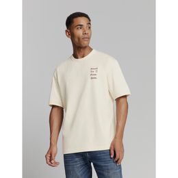 NO EXCESS Herren NO EXCESS T-Shirt &raquo; Crewneck T-Shirt&laquo; beige M