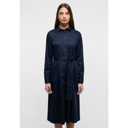 Eterna Blusenkleid &raquo;REGULAR FIT&laquo; dunkelblau 40 - Normalgr&ouml;&szlig;en Normalgr&ouml;&szlig;en 40 Hemd-Kragen