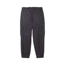 Tom Tailor Jungen Tom Tailor Cargohose mit Stretch-Anteil und B&uuml;ndchen grau 92, N-Gr