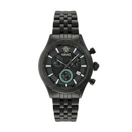 Versace Uhren - Quartz Chronograph Watch Hell.chr Petite Spec. (Wc - Gr. unisize - in Schwarz - f&uuml;r Damen