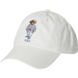 Ralph Lauren Caps & Mützen - Polo Bear Pet Wit - Gr. ONE SIZE - in Weiß - für Damen
