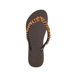 Uzurii Slipper & Pantoletten - Zehentrenner Honey - Gr. 41_42 - in Braun - f&uuml;r Damen