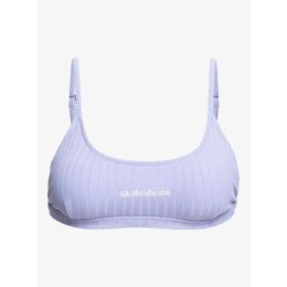 Quiksilver Bandeau-Bikini-Top »Logo« Hydrangea M - Cup B Cup B M Gewebe: ...