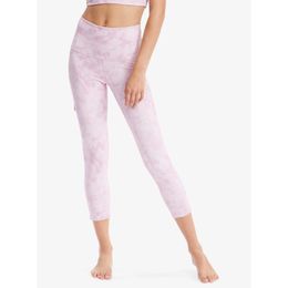 Roxy Leggings &raquo;Kaileo High Waisted&laquo; Mauve misty Beach Tie Dye L L Stoff: Weicher, ,...
