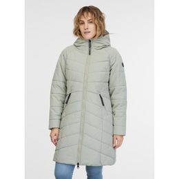 Ragwear Steppjacke »DIZZIE COAT« mit Kapuze wasserabweisender Steppmantel für den Übergang und Winter DUSTY OLIVE L (40) L (40) Vegan, von PETA...