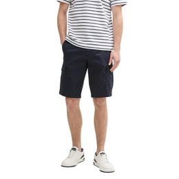 Tom Tailor Damen Tom Tailor Cargoshorts Sommerhose mit Stretch blau 32, N-Gr