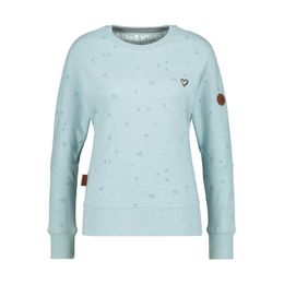 ALIFE & KICKIN Sweatshirt &raquo;Damen DarlaAK&laquo; ice L L Einfach zum wohlf&uuml;hlen - DarlaAK das brandaktuelle Langarmshirt von alife and kickin