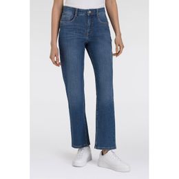 MAC Bequeme Jeans &raquo;Stella&laquo; Gerader Beinverlauf medium blue authentic use 42 - L&auml;nge 30 L&auml;nge 30 42 Stretch-Jeans Stella von MAC