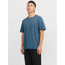 Jack & Jones JACK & JONES Rundhalsshirt »JJEORGANIC BASIC TEE SS O-NECK NOOS« mit Rundhalsausschnitt Oceanview L L Herren-T-Shirt von Jack & Jones