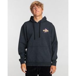 Billabong Kapuzensweatshirt &raquo;Lizards&laquo; schwarz L L Umweltfreundliches Material: Sweatstoff aus...
