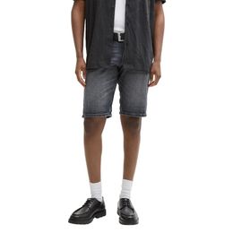 Tom Tailor Denim Jeansshorts &raquo;PIERS&laquo;, im Five-Pocket Style used mid stone black denim XL - N-Gr N-Gr XL Jean Shorts von Tom Tailor Denim